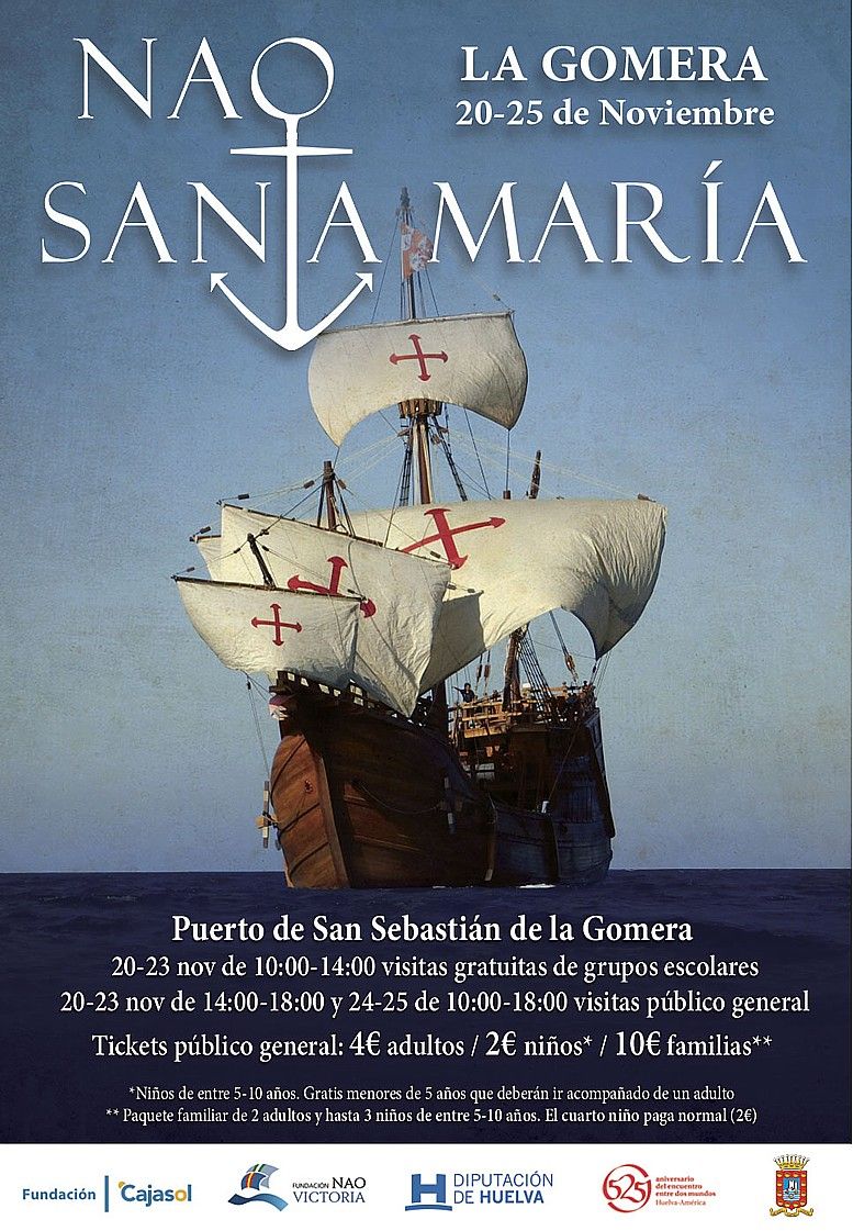 La Nao Santa María visita La Gomera - El Digital Sur