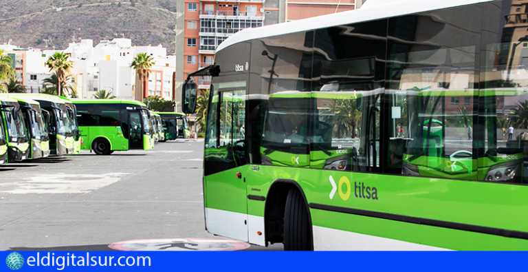 Titsa incrementa los viajes de la línea 110 durante los fines de semana ...