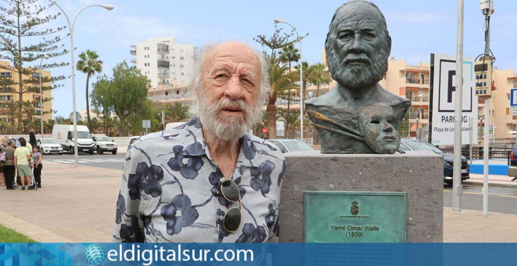 Él es Yamil Omar Walls, el artista cuyo busto ahora luce en la Plaza ...