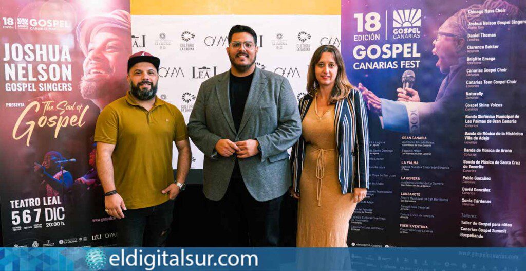 Joshua Nelson presenta ‘The Soul Of Gospel’ en Tenerife